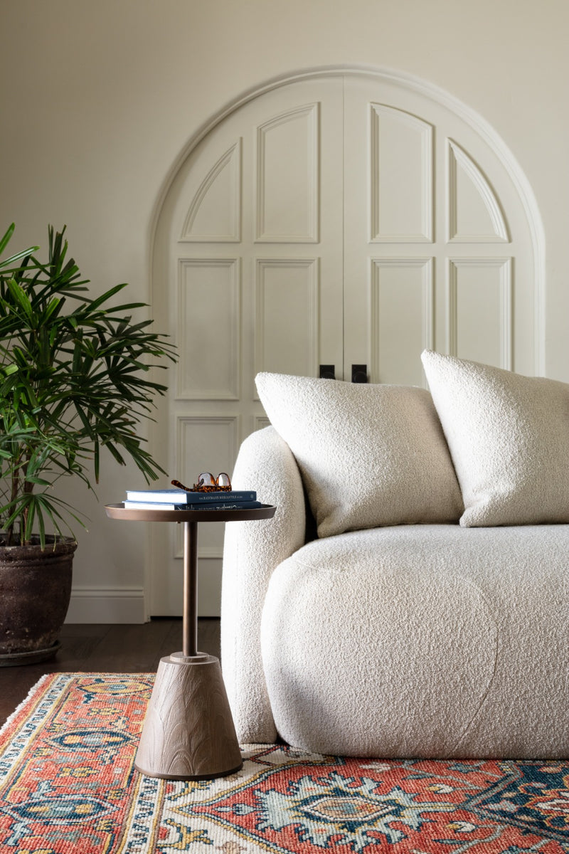 Colton Side Table, Fawn Finish – Anna Hislop Home