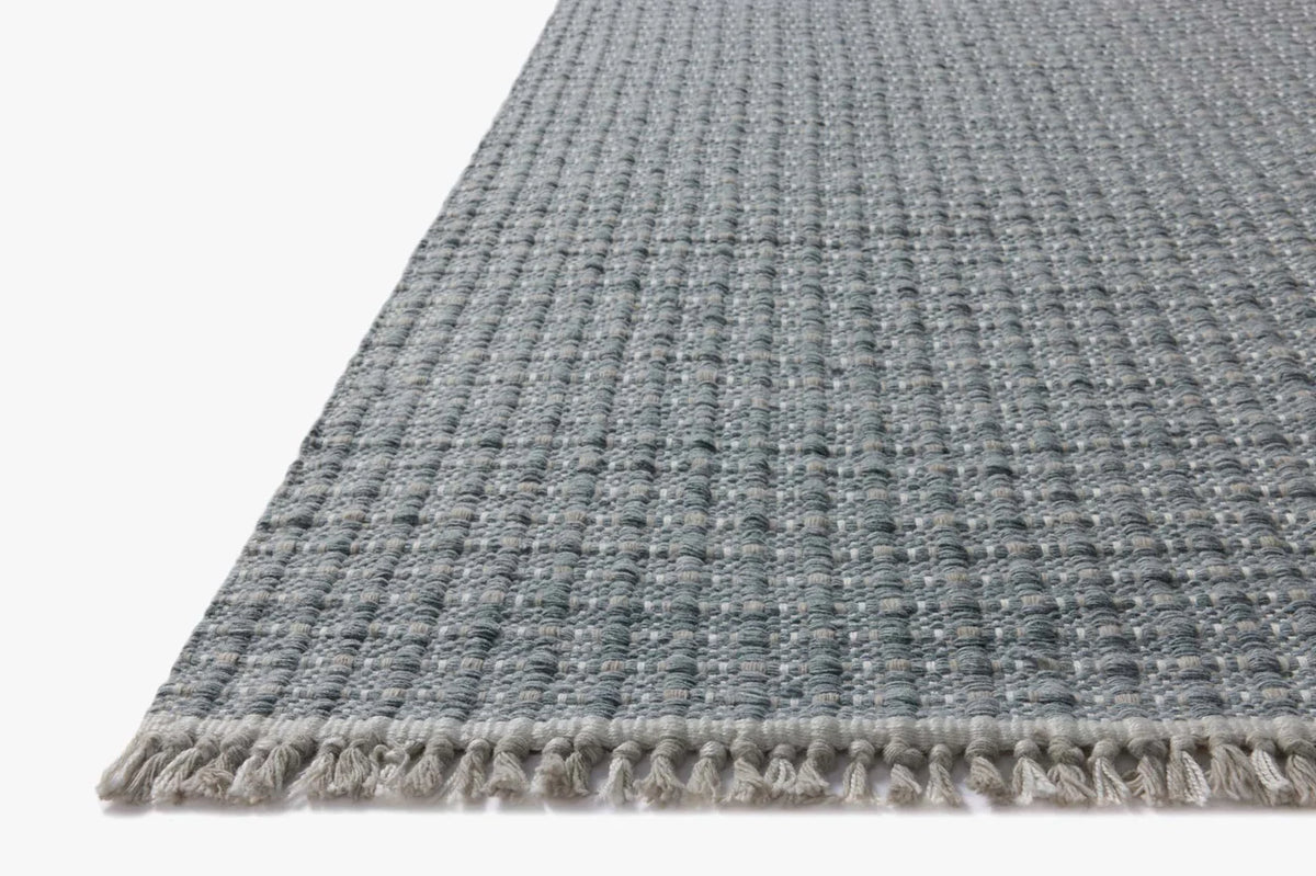Duncan -01, Sky, Indoor/Outdoor Rug – Anna Hislop Home