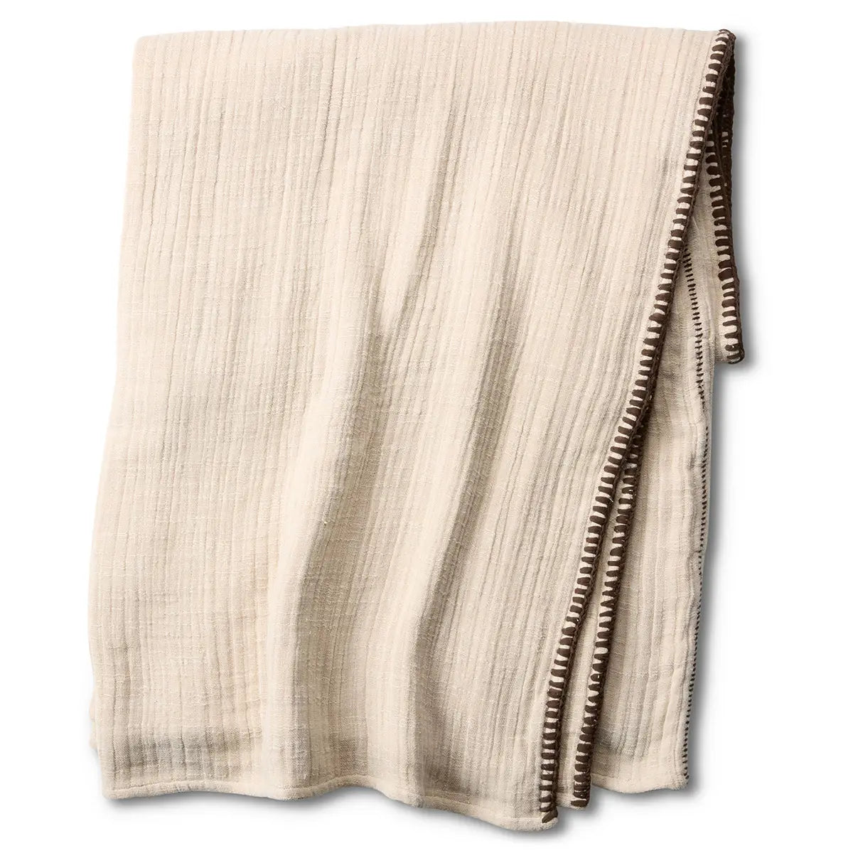 Avolite Cream Margosa Oversized Throw, 84" x 84" – Anna Hislop Home