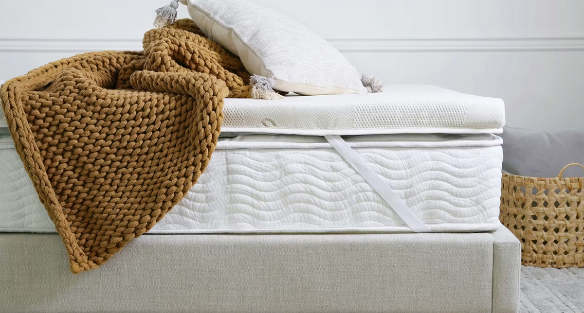 Saatva Graphite Memory Foam Topper – Anna Hislop Home