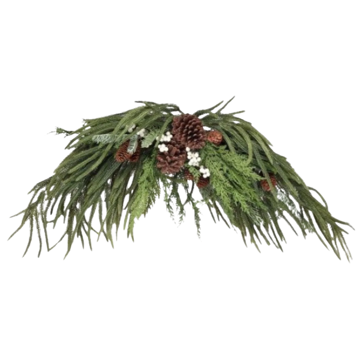Real Touch Winter Evergreen Swag with Berries, 36" – Anna Hislop Home
