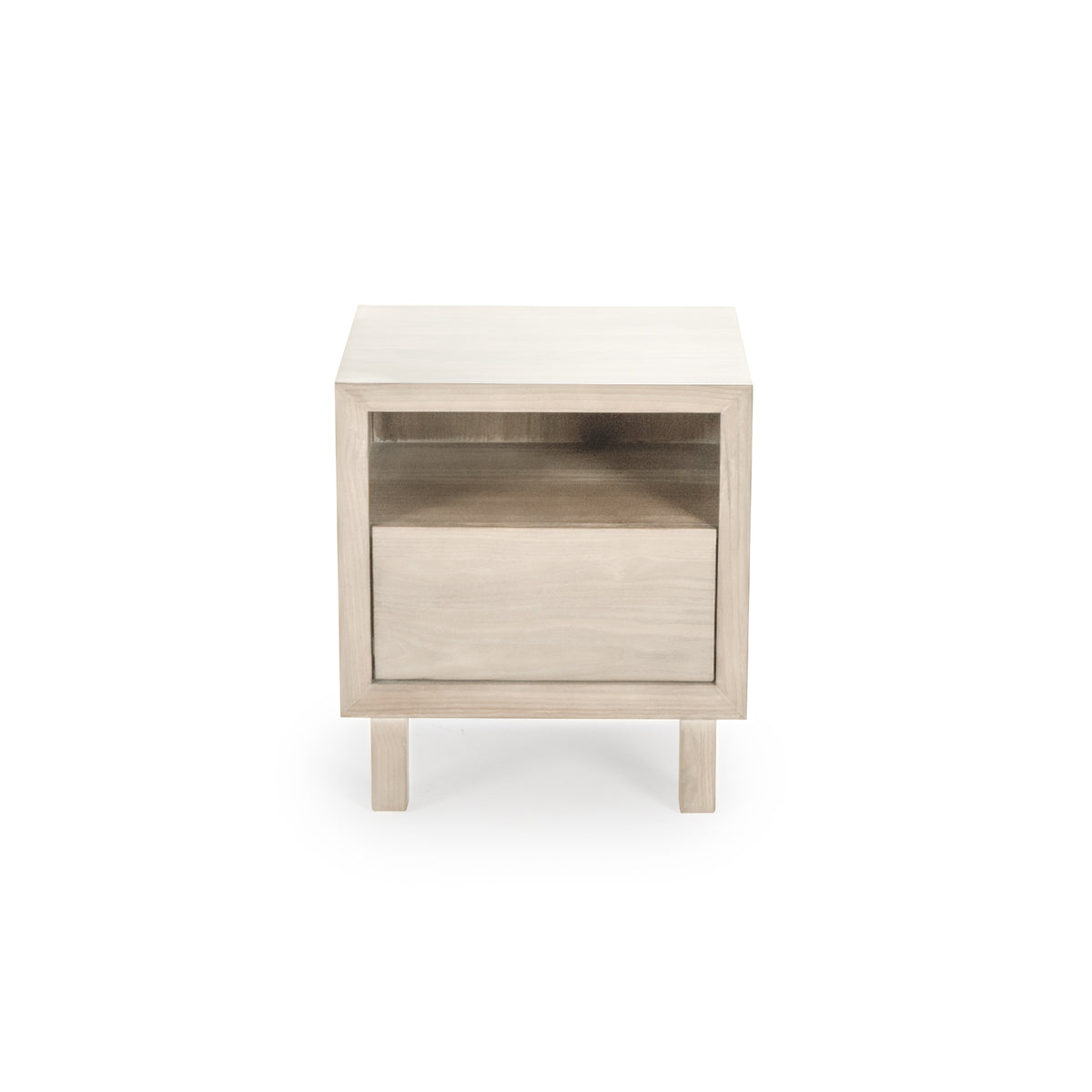 Dia 20" 1-Drawer Nightstand, Elm Cream – Anna Hislop Home