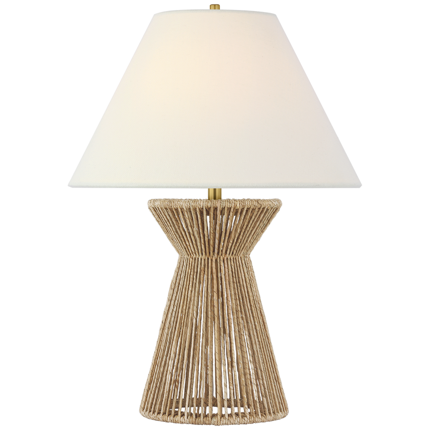 Antigua Table Lamp, Natural Abaca, 29" – Anna Hislop Home