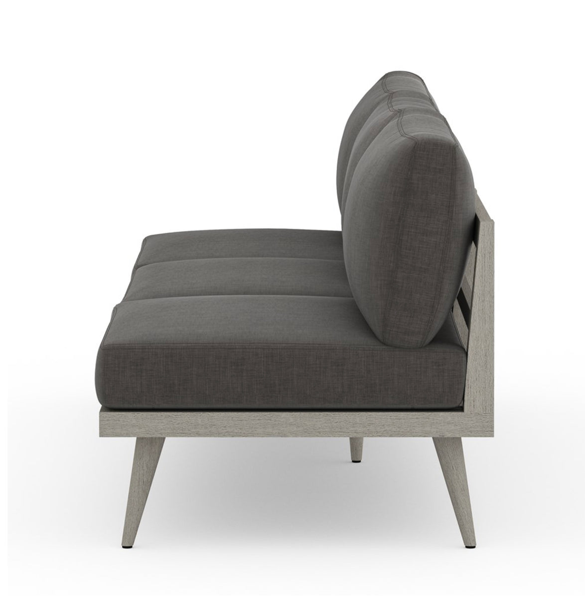 Tilly 90" Outdoor Sofa-Grey/Charcoal – Anna Hislop Home